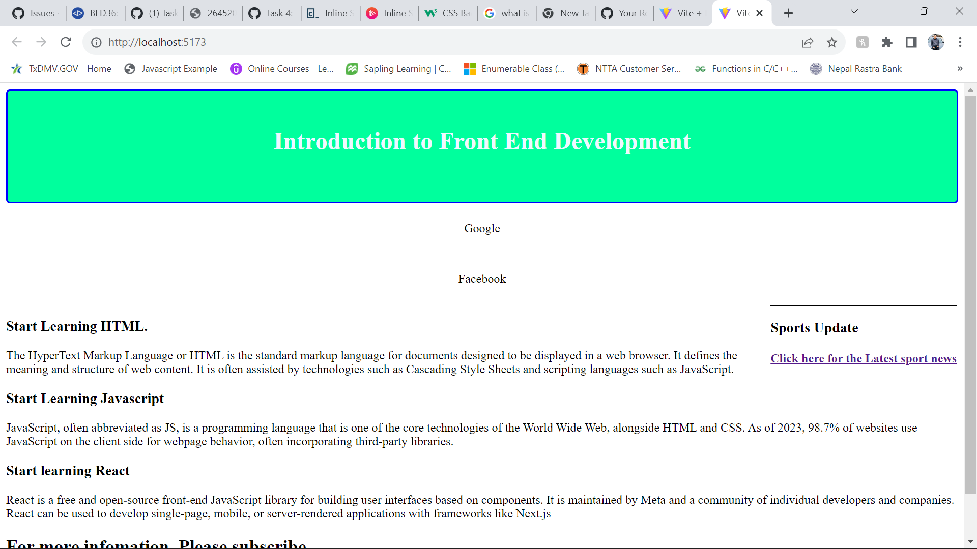 Task 4: JSX Semantics · Issue #4 · yogeshtakeo/BFD36_files · GitHub