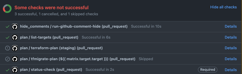Prevent errors acquiring the state lock after auto updating PR · Issue #803 · suzuki-shunsuke ...