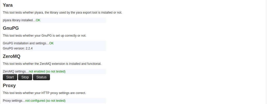 Issues with MISP installation on Ubuntu 18.04 LTS - misp-modules (PyMISP [rest_api], Google ...