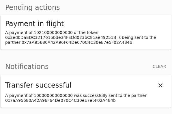 `Payment in flight` pending action does not get removed from ...