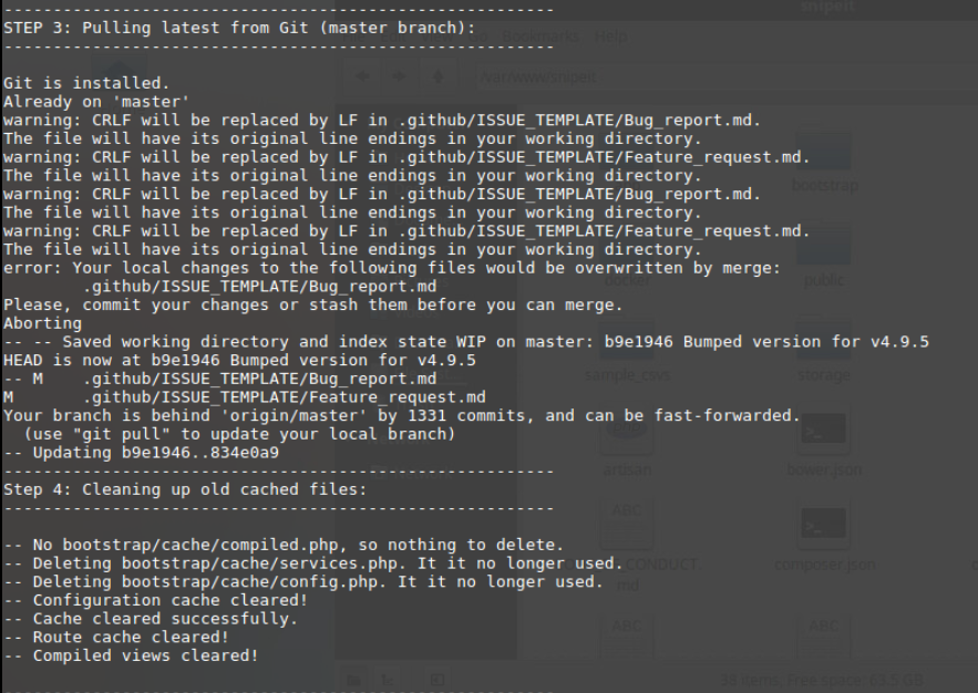 Upgrading v4 to v5 not working · Issue #9142 · snipe/snipe-it · GitHub