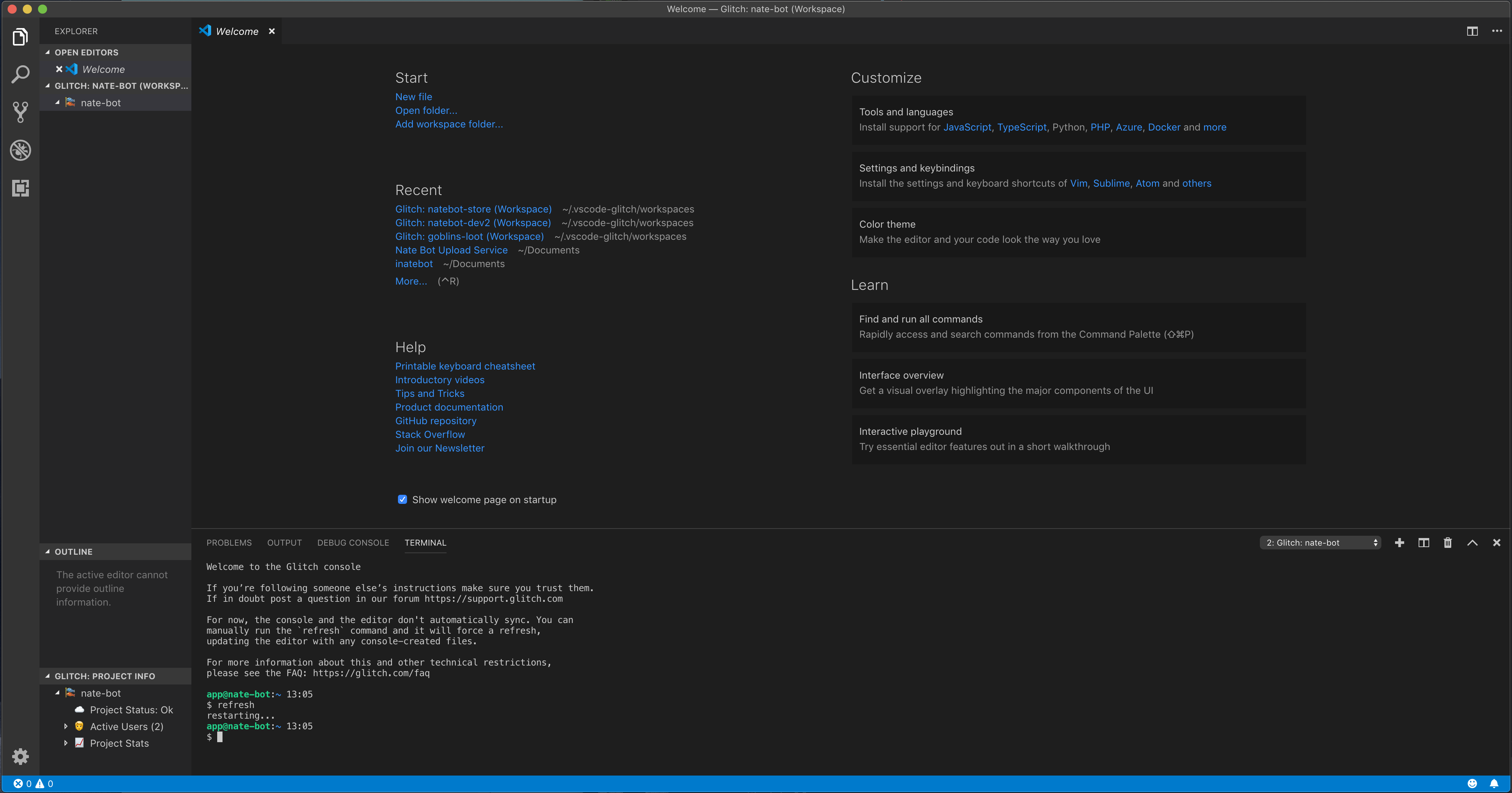 Glitch Project Files do not show in Explorer for some reason · Issue #3 ...