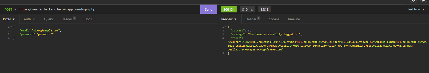 GitHub - nixvigilia/coexstar-backend: PHP RESTful API + JWT Authentication