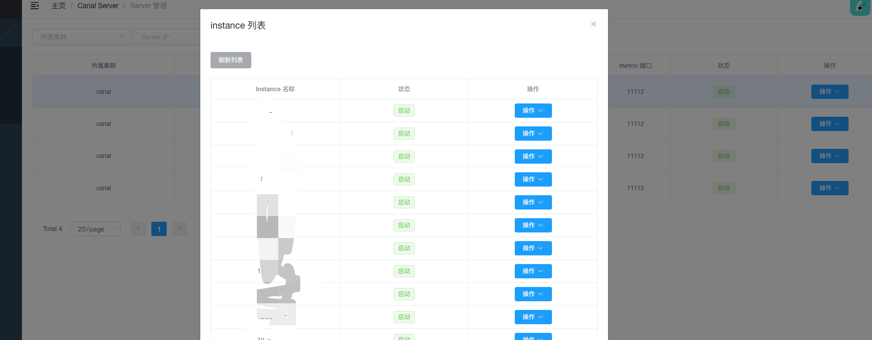 canal server 上怎么重新分配instance? · Issue #4144 · alibaba/canal · GitHub