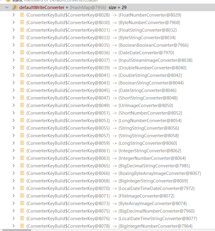 registerConverter() 影响其他导出方法 · Issue #2220 · alibaba/easyexcel · GitHub