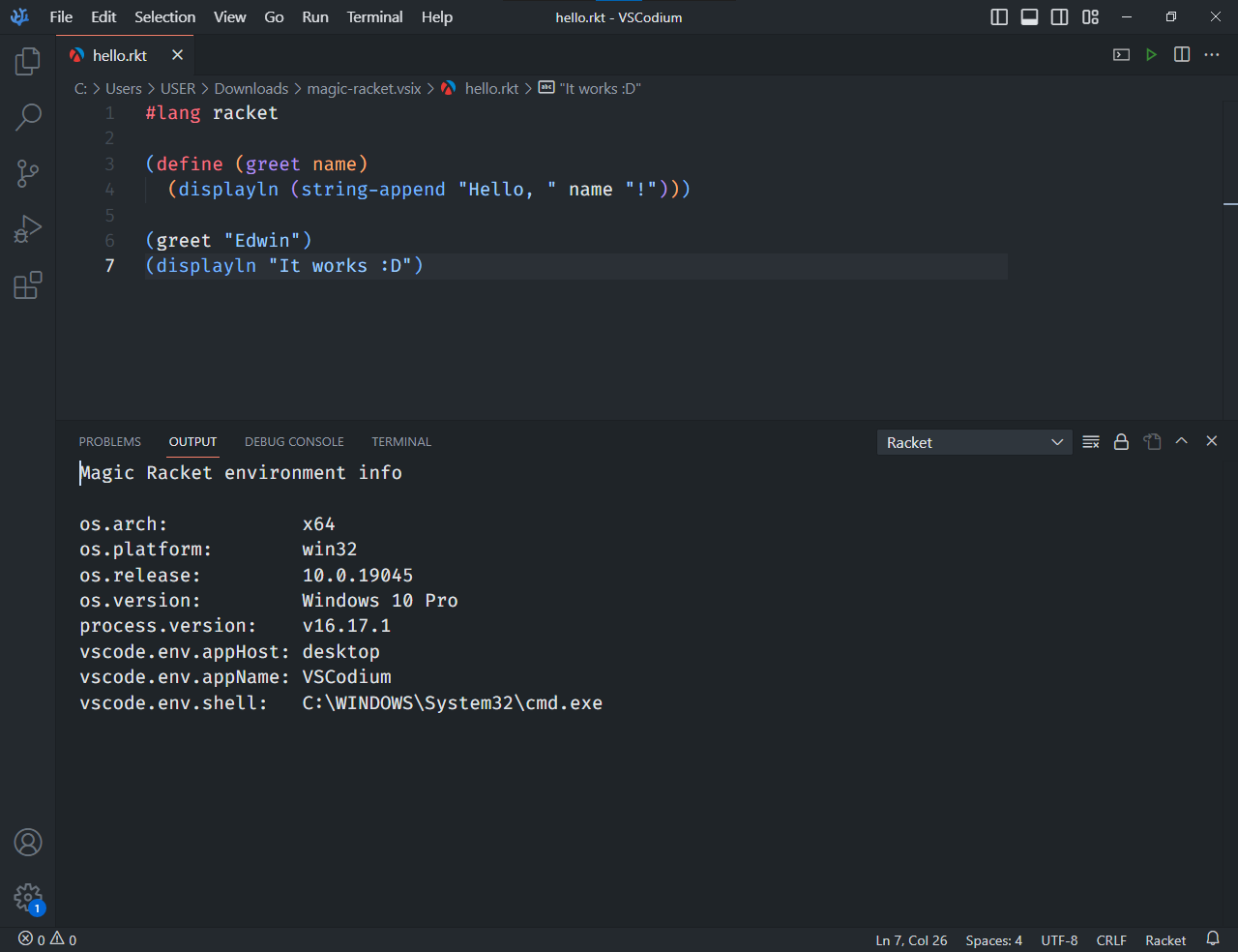 VSCodium Error: `string::2: read: expected a ')' to close '('` · Issue #114 · Eugleo/magic ...