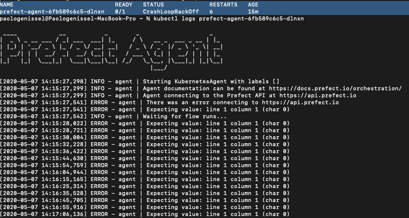 Add warning to agent install upon setting server backend without overriding API endpoint · Issue ...