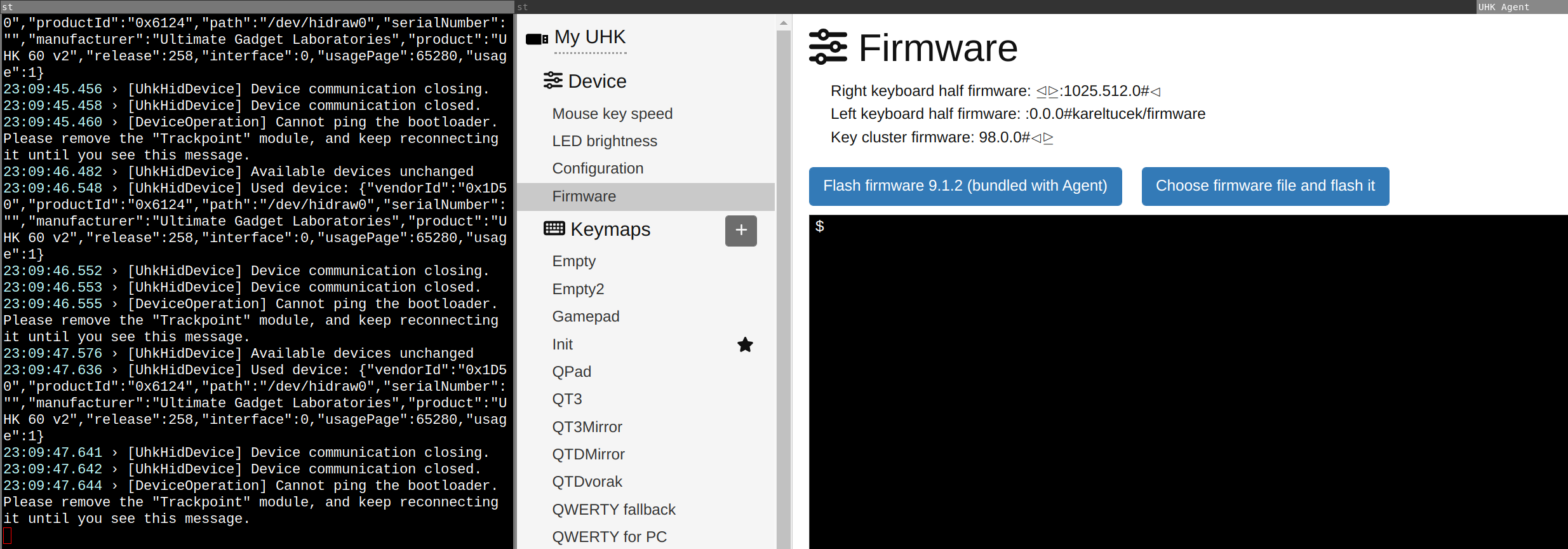 Macro menu - indexing bug? · Issue #1872 · UltimateHackingKeyboard/agent · GitHub