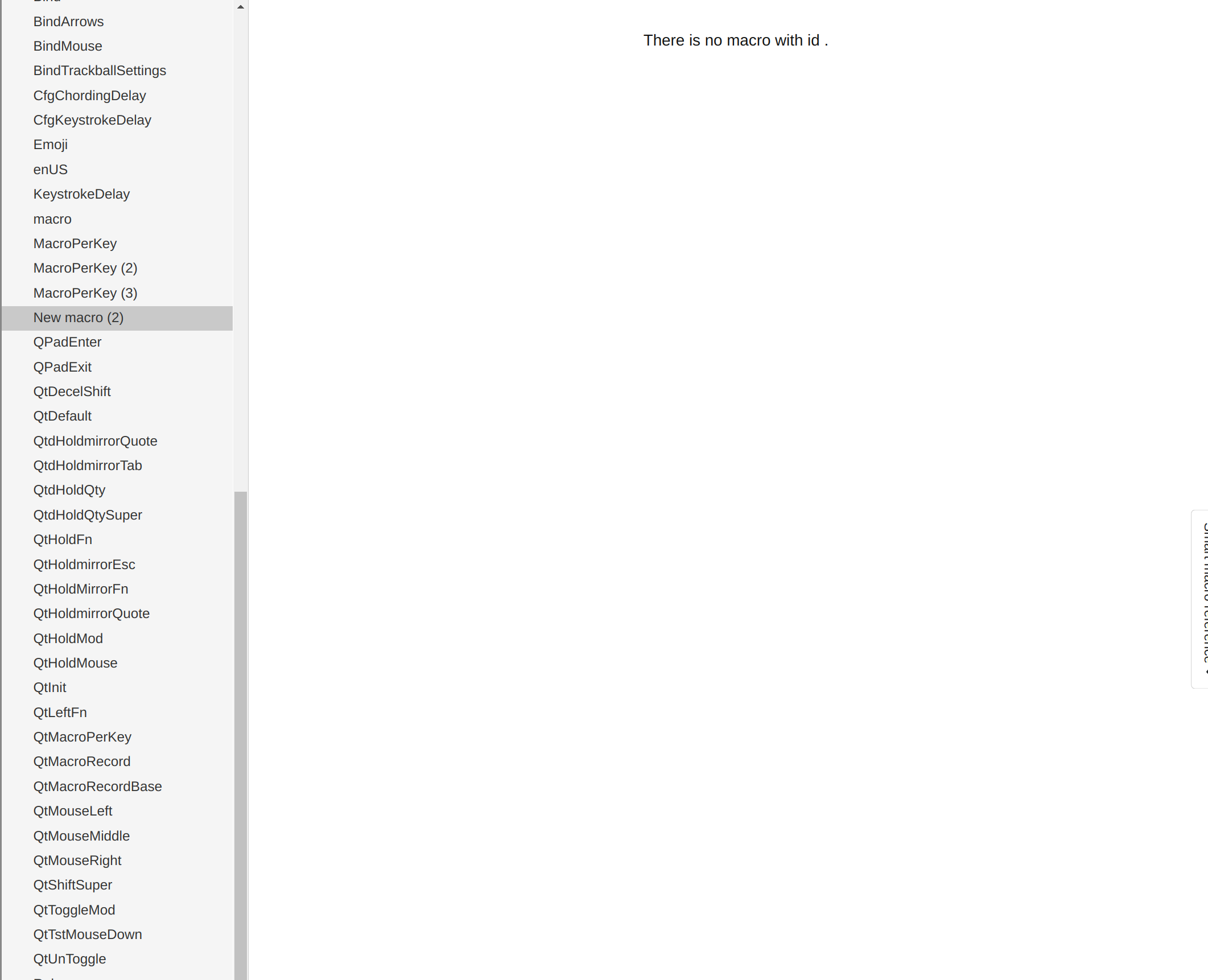 Macro menu - indexing bug? · Issue #1872 · UltimateHackingKeyboard/agent · GitHub