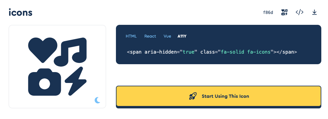 Feature request: A11Y Pill Option · Issue #19362 · FortAwesome/Font-Awesome · GitHub