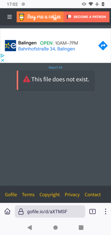 gofile.io - Video is not available · Issue #76172 · webcompat/web-bugs · GitHub