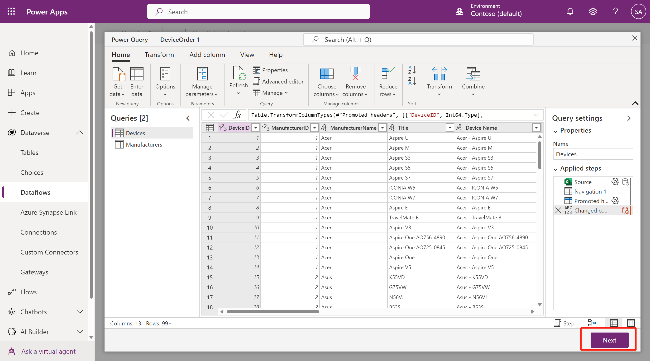 PP-dataflow/实验一：在 Powerapps中创建dataflow.md at main · ZuoXuangn/PP-dataflow · GitHub