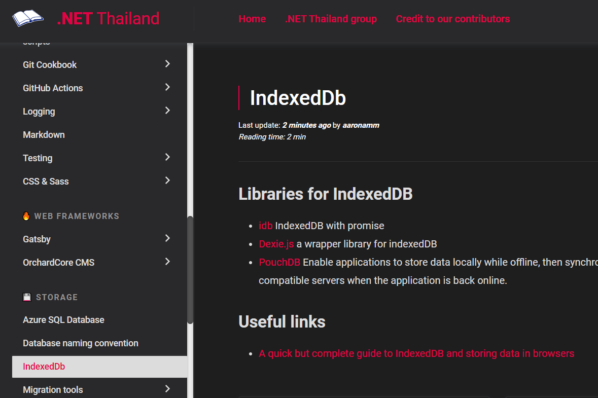 Font color in dark theme not easy to read · Issue #47 · dotnetthailand/dotnetthailand.github.io ...