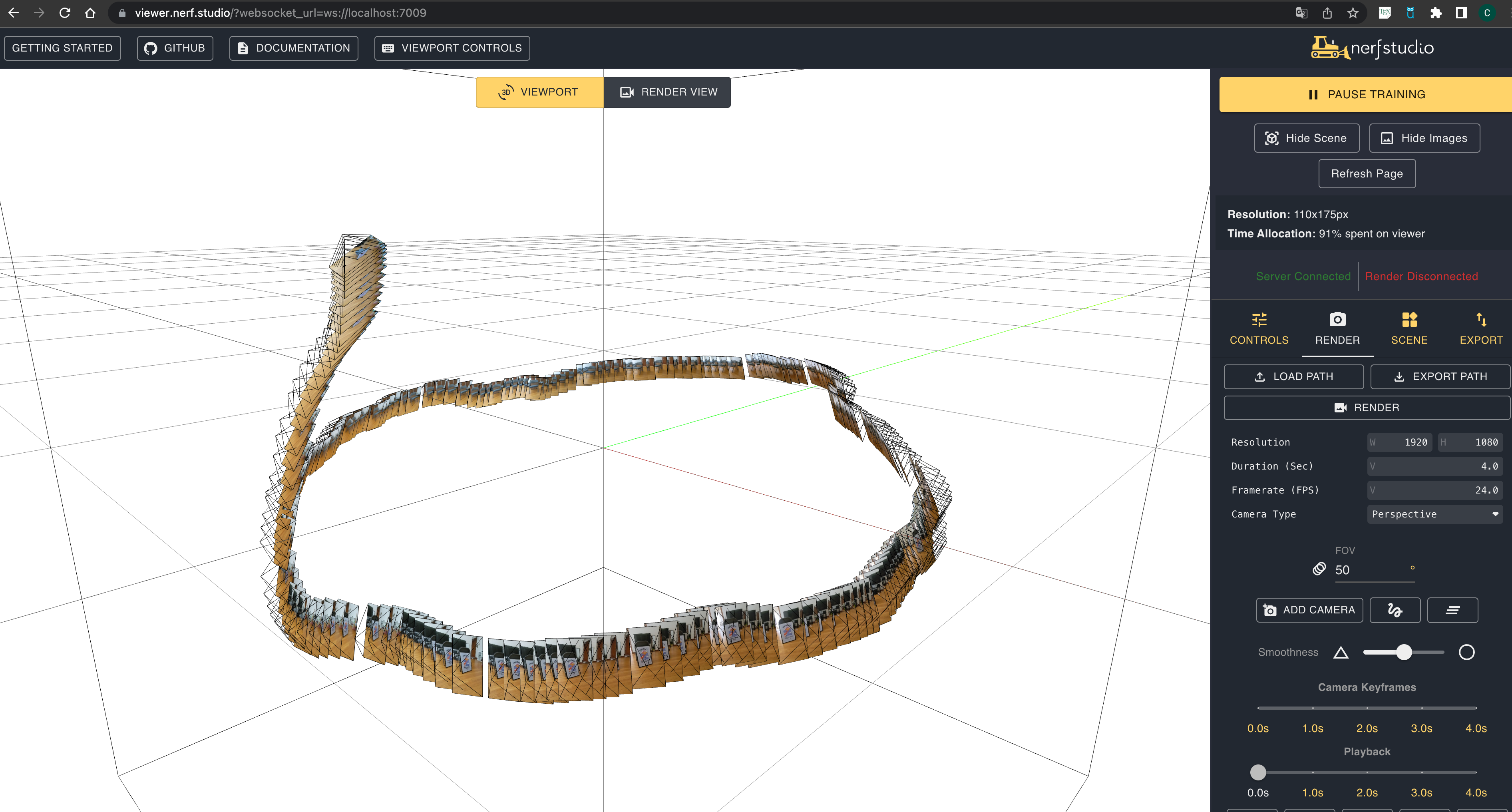 Scene is not rendering · Issue #765 · nerfstudio-project/nerfstudio · GitHub