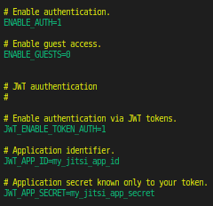 Authentication with JWT just doesn't work · Issue #83 · jitsi/docker-jitsi-meet · GitHub