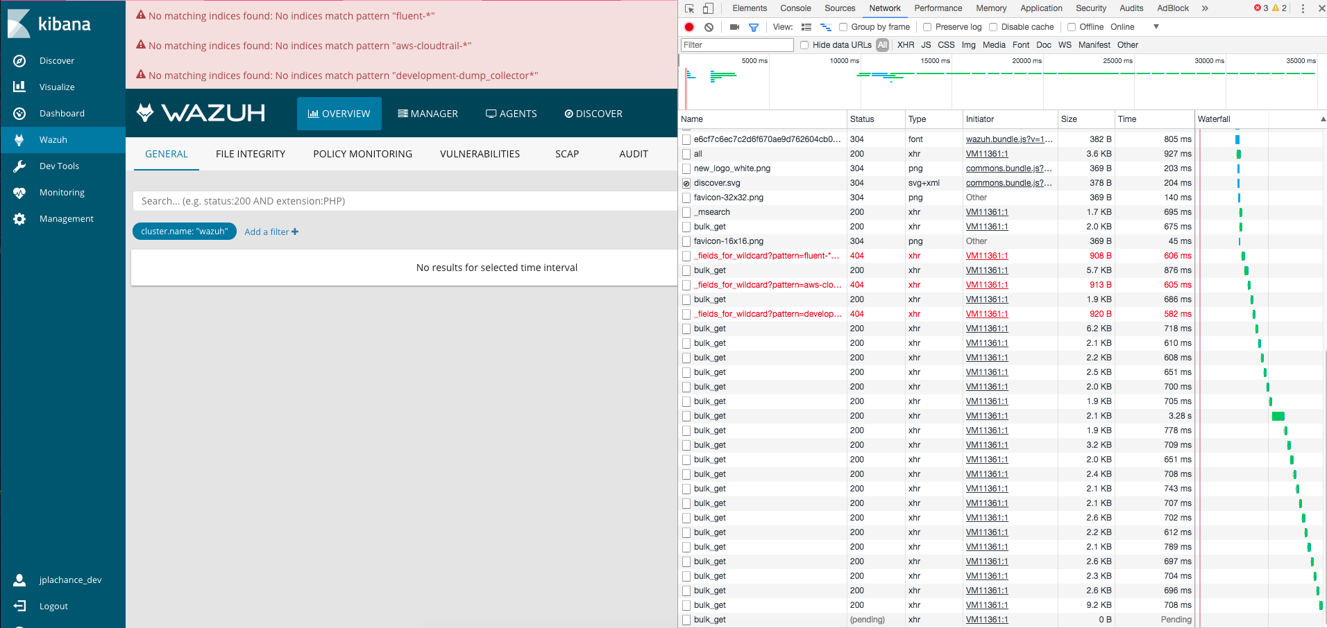 bulk_get on each index pattern on Wazuh Kibana application load · Issue #343 · wazuh/wazuh ...