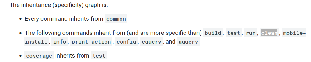 Bazel test options can lead to different cache entries than the build ...