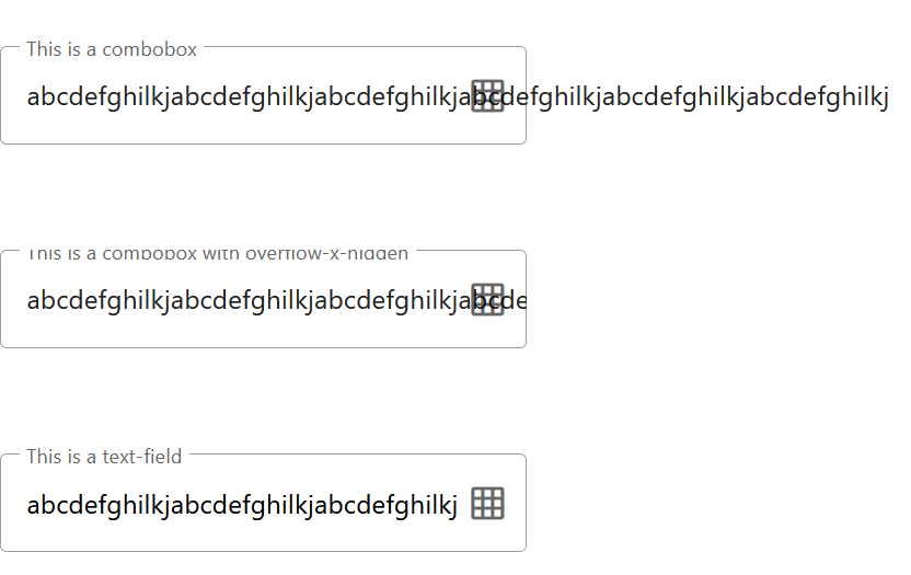 Bug Report 334 Text Overflow On V Combobox · Issue 17596 · Vuetifyjsvuetify · Github