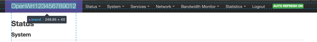 luci-theme-bootstrap: Menu bar height incorrect when device hostname >= 20 characters · Issue ...