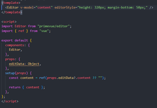 Primevue Editor Formating Problem · Issue 1673 · Primefaces Primevue · Github