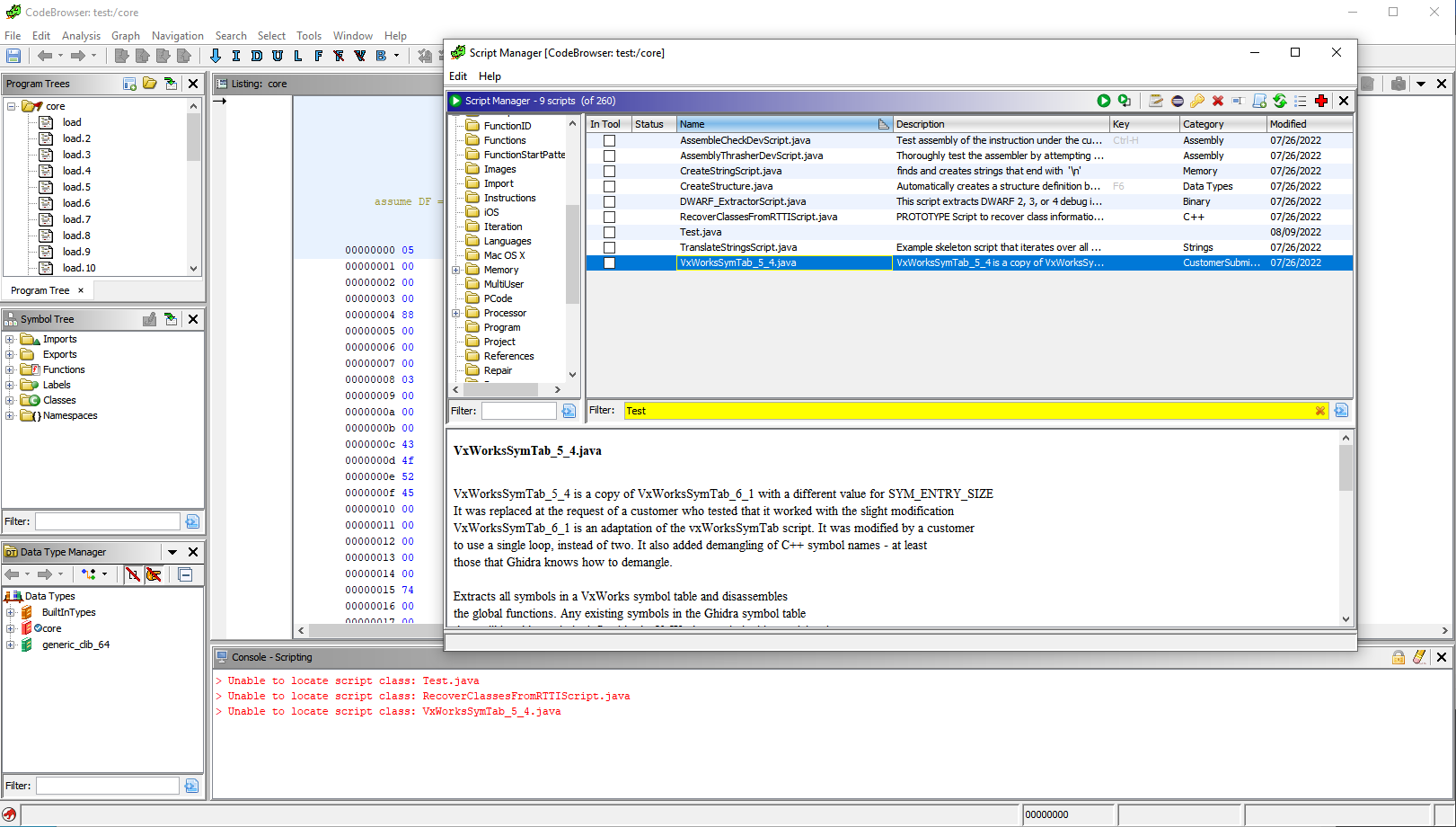 Scripting Unable To Locate Script Class Error · Issue 4519 · Nationalsecurityagencyghidra