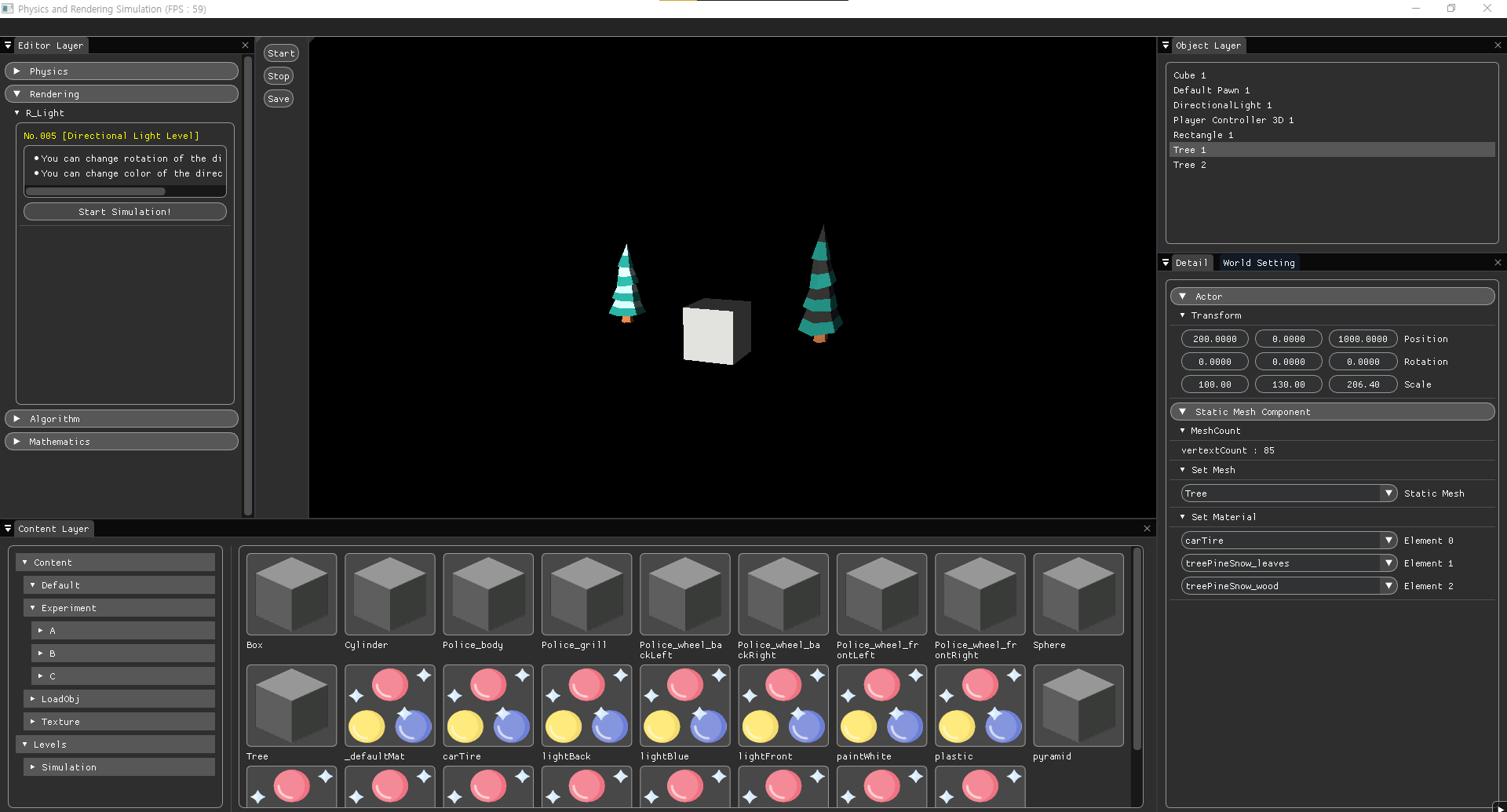 GitHub - Mari-Jun/Seol_Engine_Prototype: Physics and rendering simulation through directX12
