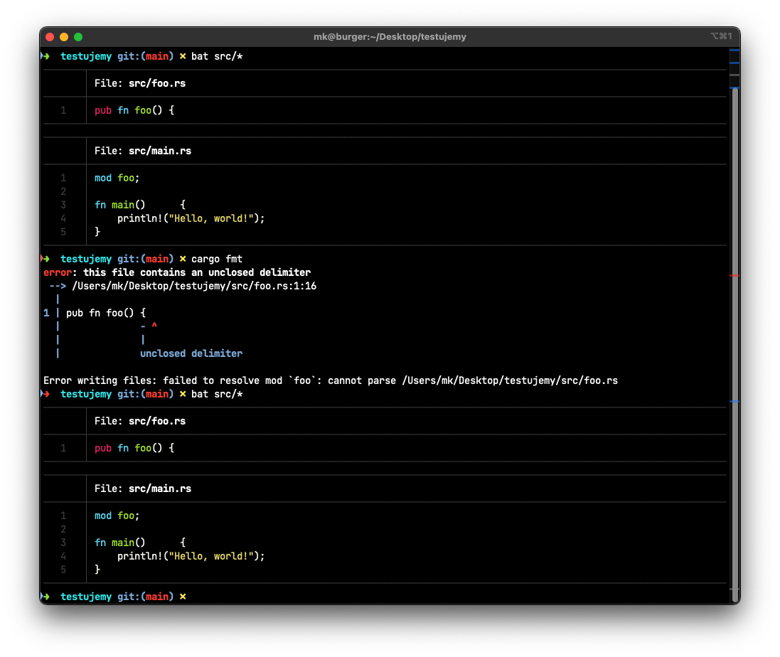 protostar format · Issue #569 · software-mansion/protostar · GitHub