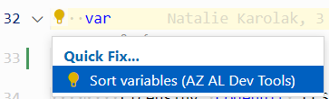 [Feature Request] Minimum variable sort mode for AA0021 · Issue #388 · anzwdev/al-code-outline ...
