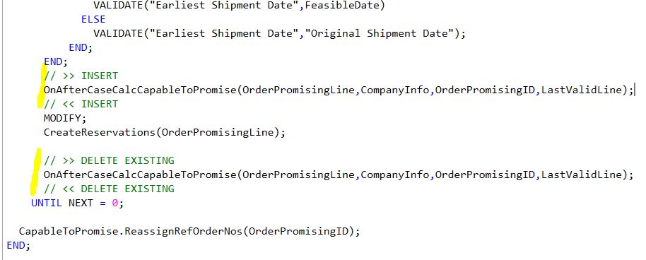 Change Request (Bugfix) for C99000889, OnAfterCaseCalcCapableToPromise ...
