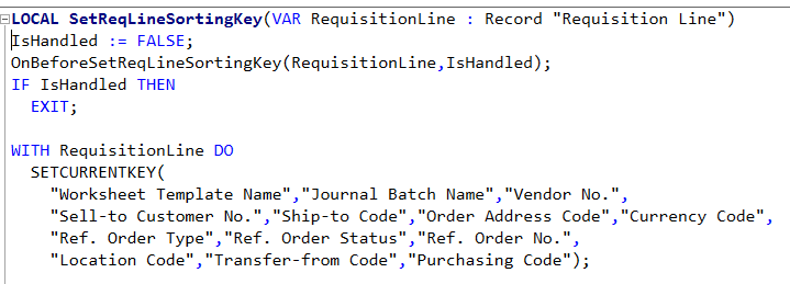 [Event Request] Codeunit 333 Issue 1339 Not Completely Implemented ...