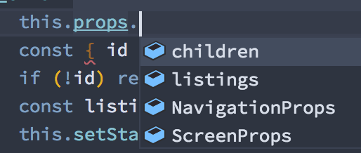 Intellisense suggests wrong property name for flow spread type · Issue #171 · flow/flow-for ...