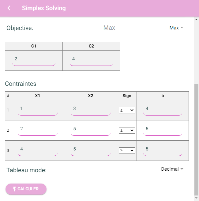 Github Derkaouifatimasimplex Algorithm Linear Programming And The 3015