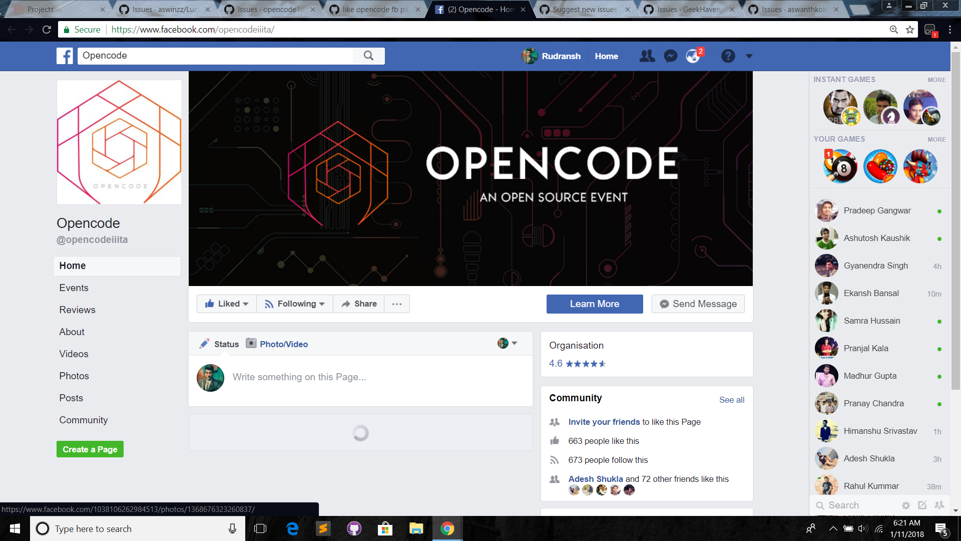 like opencode fb page · Issue #138 · opencode18/OpenCode-Collaborative · GitHub