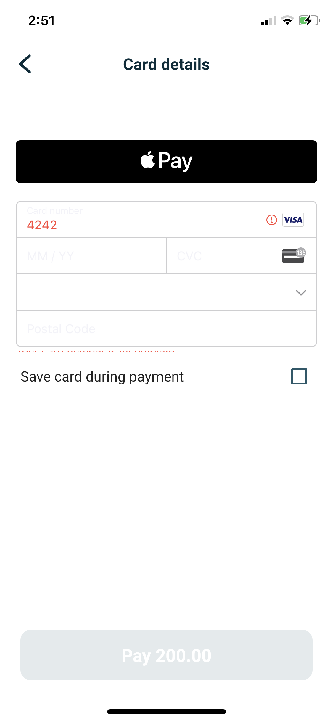 CardFormField field styling unusable when phone is in dark mode · Issue #544 · flutter-stripe ...
