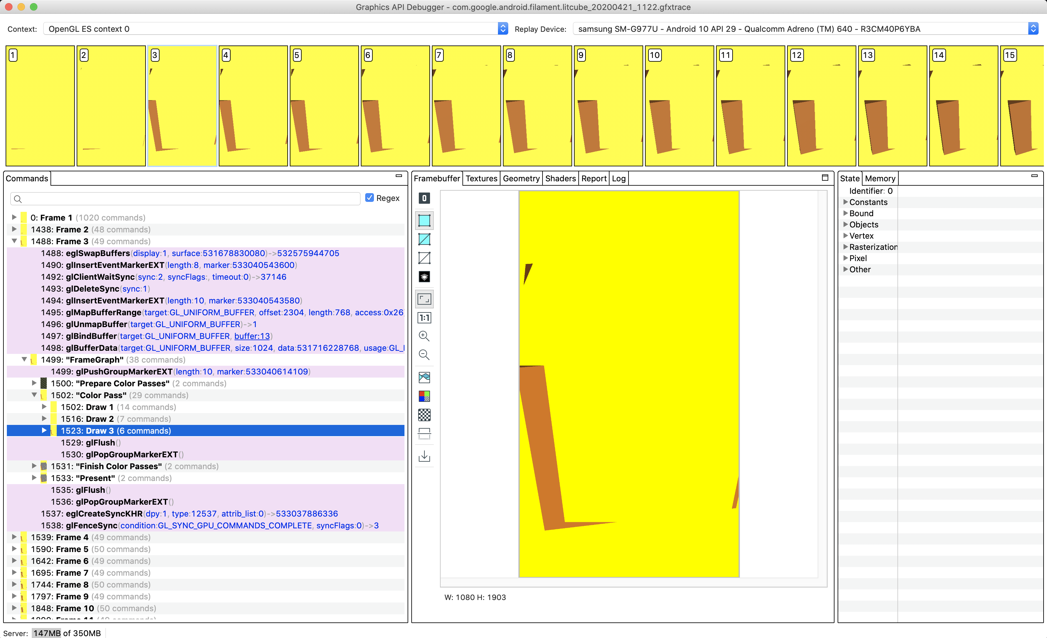 Depth buffer overflow? · Issue #2423 · google/filament · GitHub