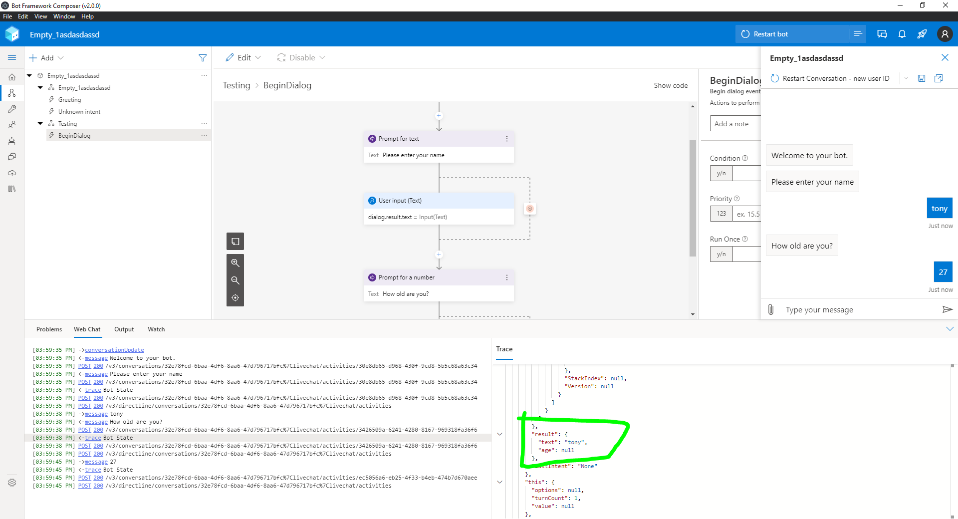 Watch I Can T Always Watch Complex Objects · Issue 8356 · Microsoft Botframework Composer · Github
