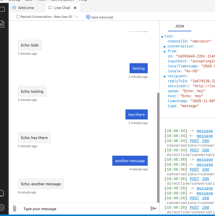 Bot Framework Emulator does not show activities timestamp · Issue #2199 · microsoft/BotFramework ...