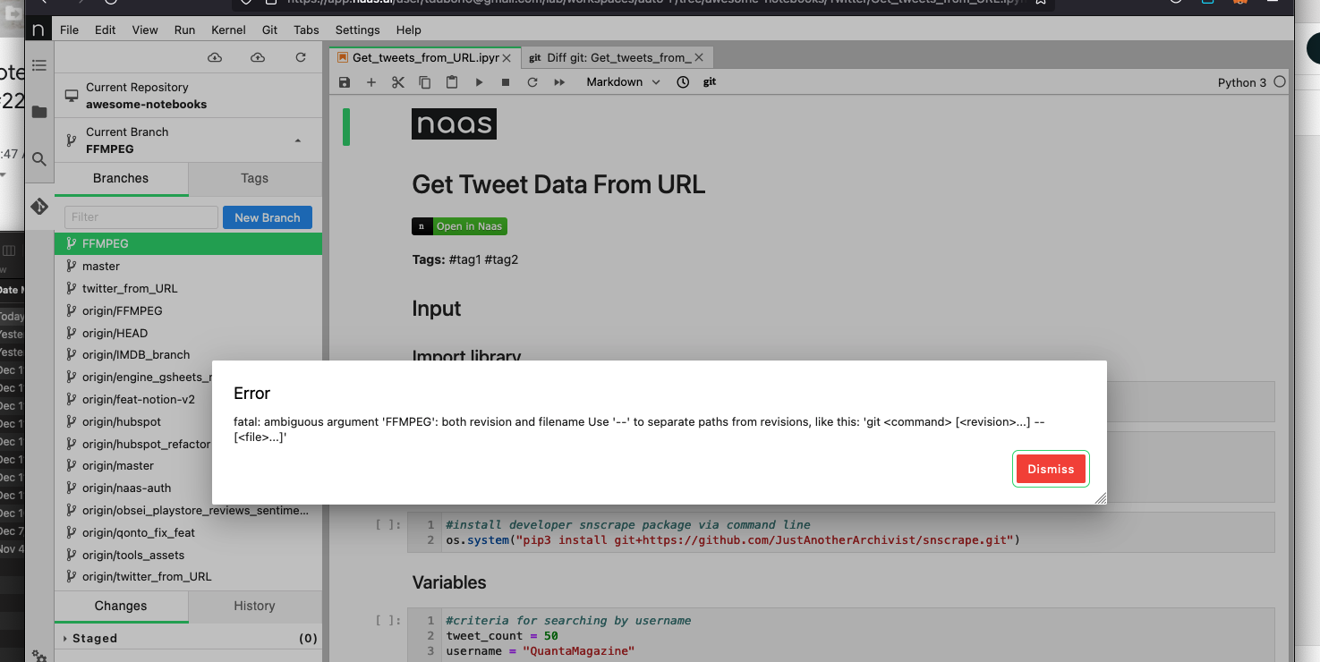 Twitter - Get stats from Tweet URL · Issue #223 · jupyter-naas/awesome ...