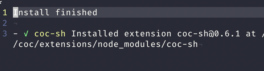 Can't install coc-sh properly · Issue #3771 · neoclide/coc.nvim · GitHub