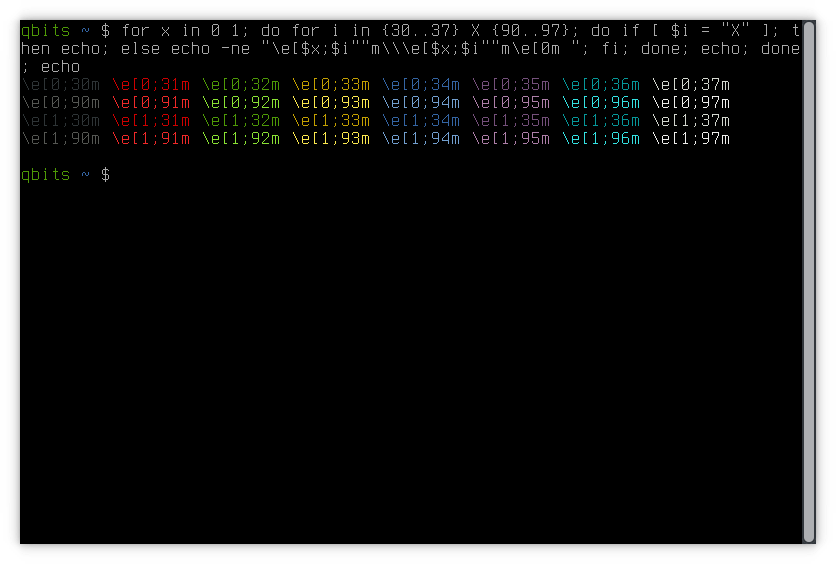 :terminal bold colors should always use highcolors · Issue #5929 · vim ...