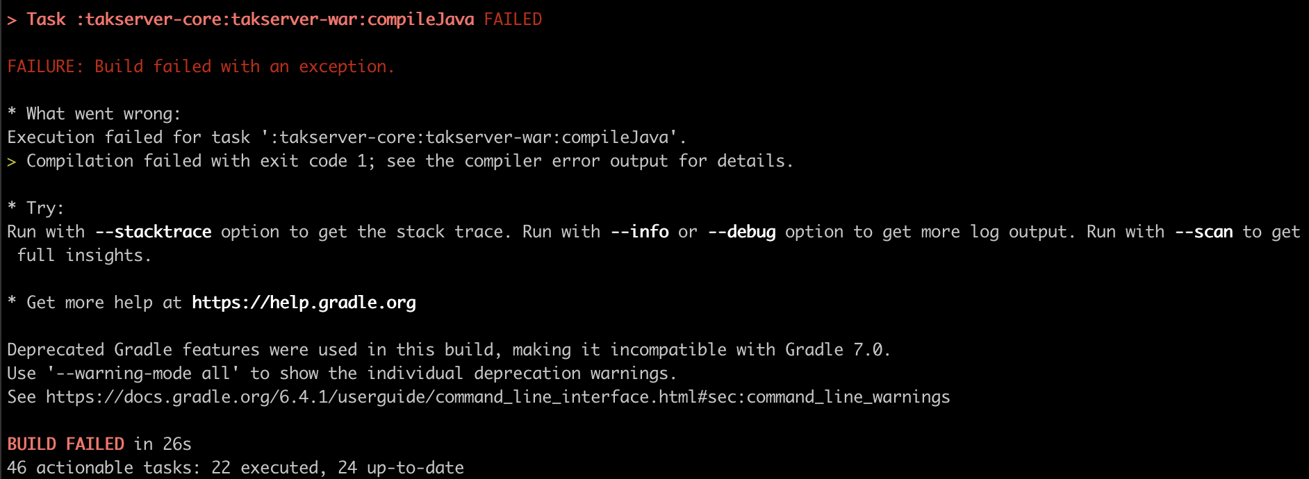 Errors while trying to build `license.gradle` missing · Issue #4 · TAK-Product-Center/Server ...