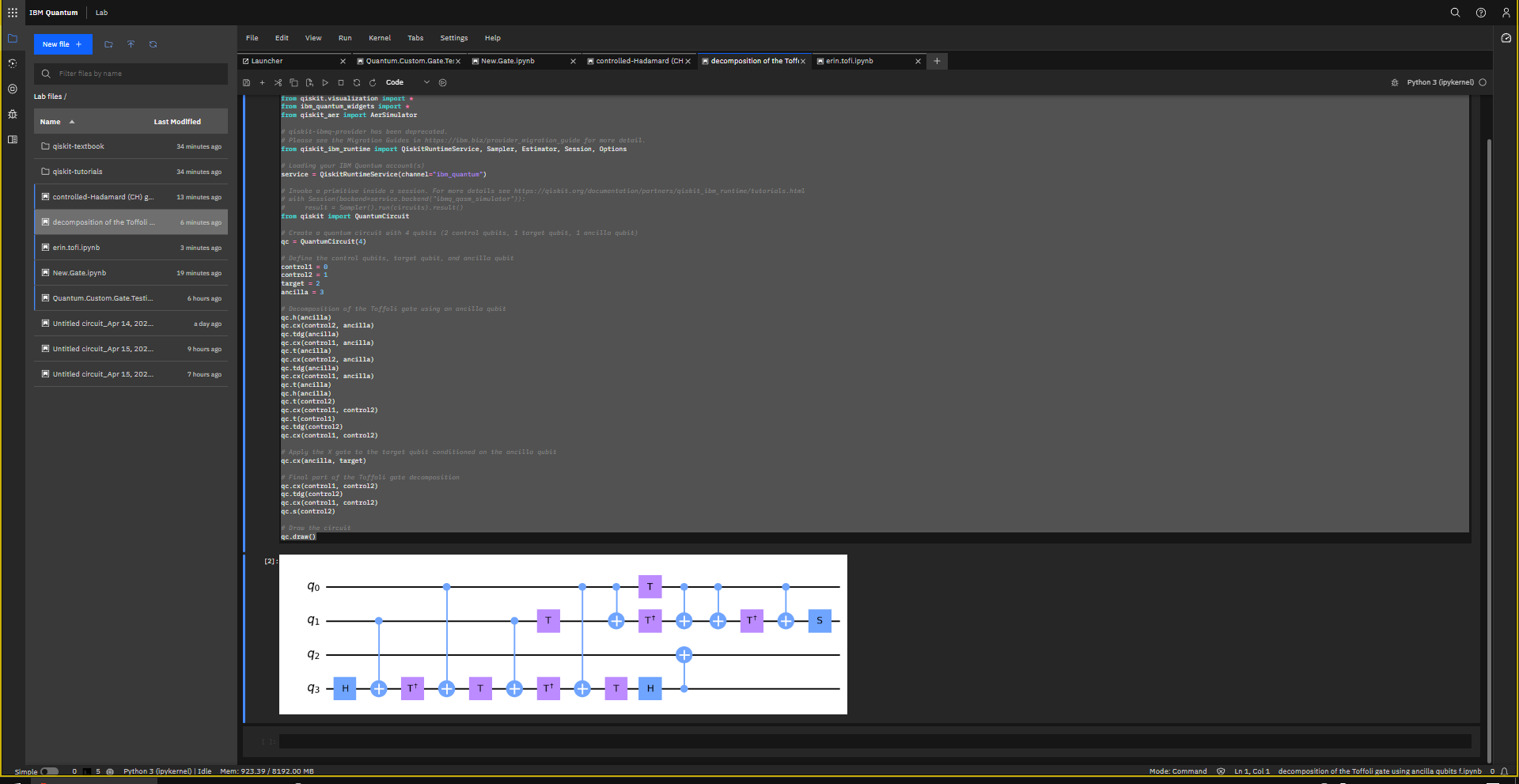 GitHub - graylan0/ibm-quantum-gate-programs: IBM Quantum Programs (Running)