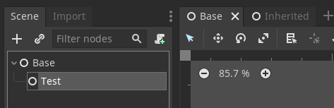 Node naming conflict when adding node to base scene with name that is already used in inherited ...