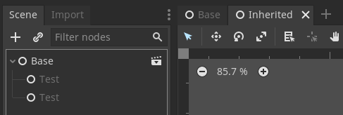 Node naming conflict when adding node to base scene with name that is already used in inherited ...