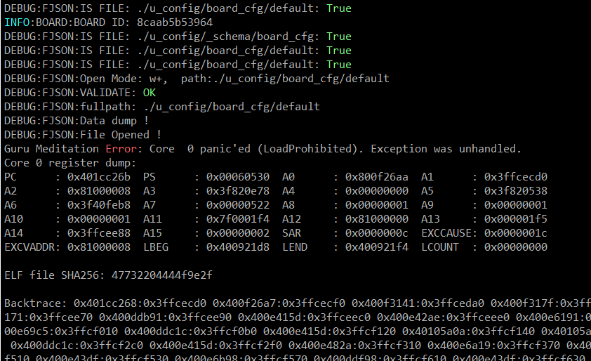 ESP32: littlefs - Guru MEditation Error - Reboot - lfs2_pair_cmp at lfs2.c · Issue #6568 ...