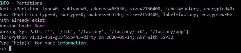 ESP32: VfsLfs2, not auto start main.py if not in root. (uos.chdir) · Issue #6037 · micropython ...