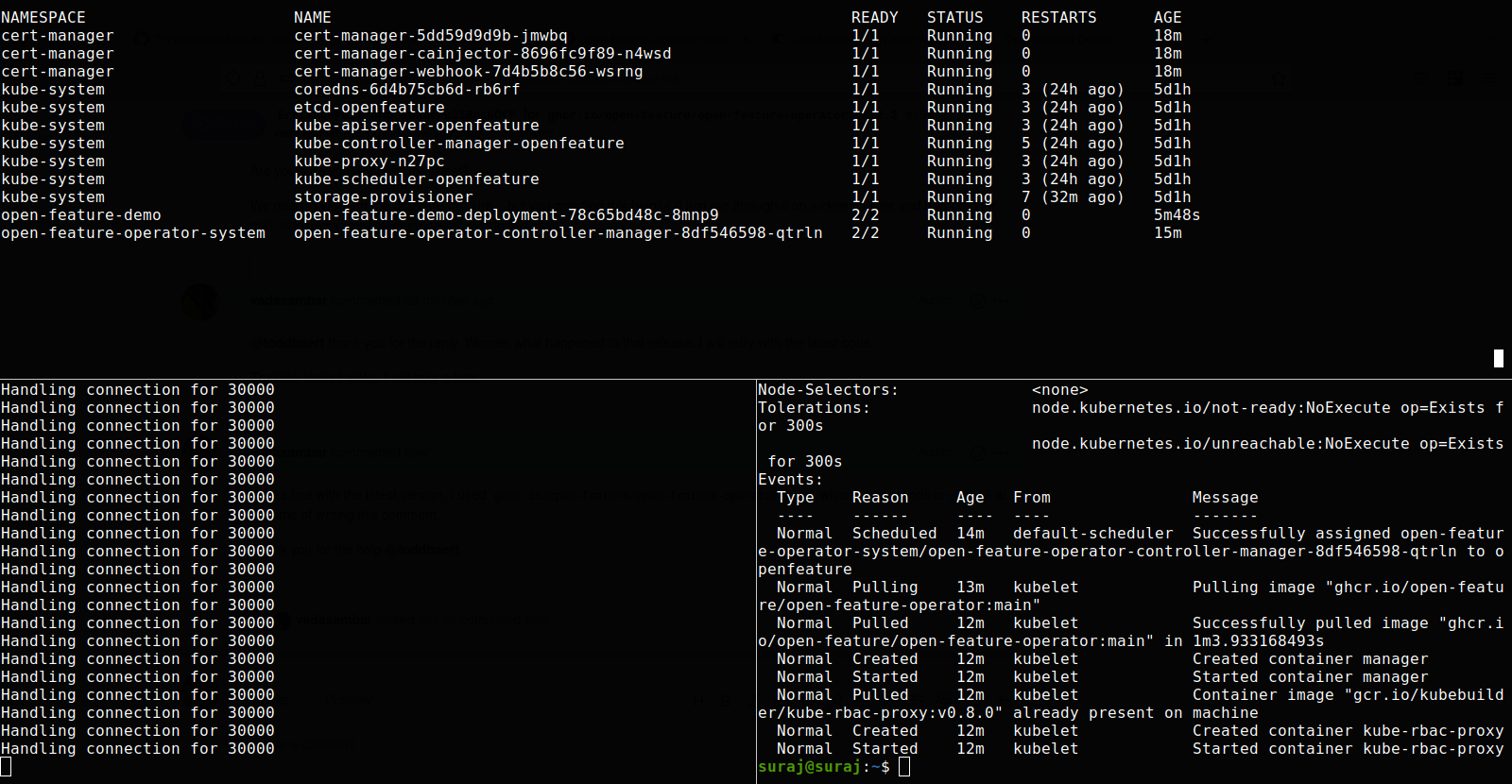`ErrImagePull` and `ImagePullBackOff` for `ghcr.io/open-feature/open-feature-operator:v0.2.2 ...
