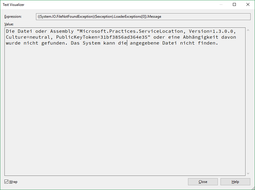 Cannot Convert From Commonservicelocator Iservicelocator To Prism Ioc Icontainerextension