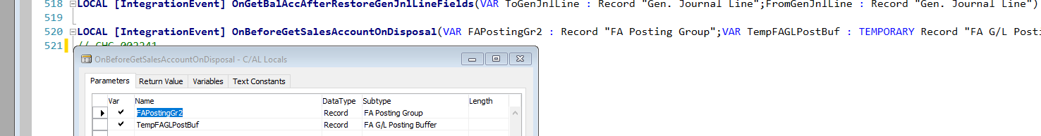 [Event Request] Codeunit 5601 in Function CorrectDisposalEntry ...