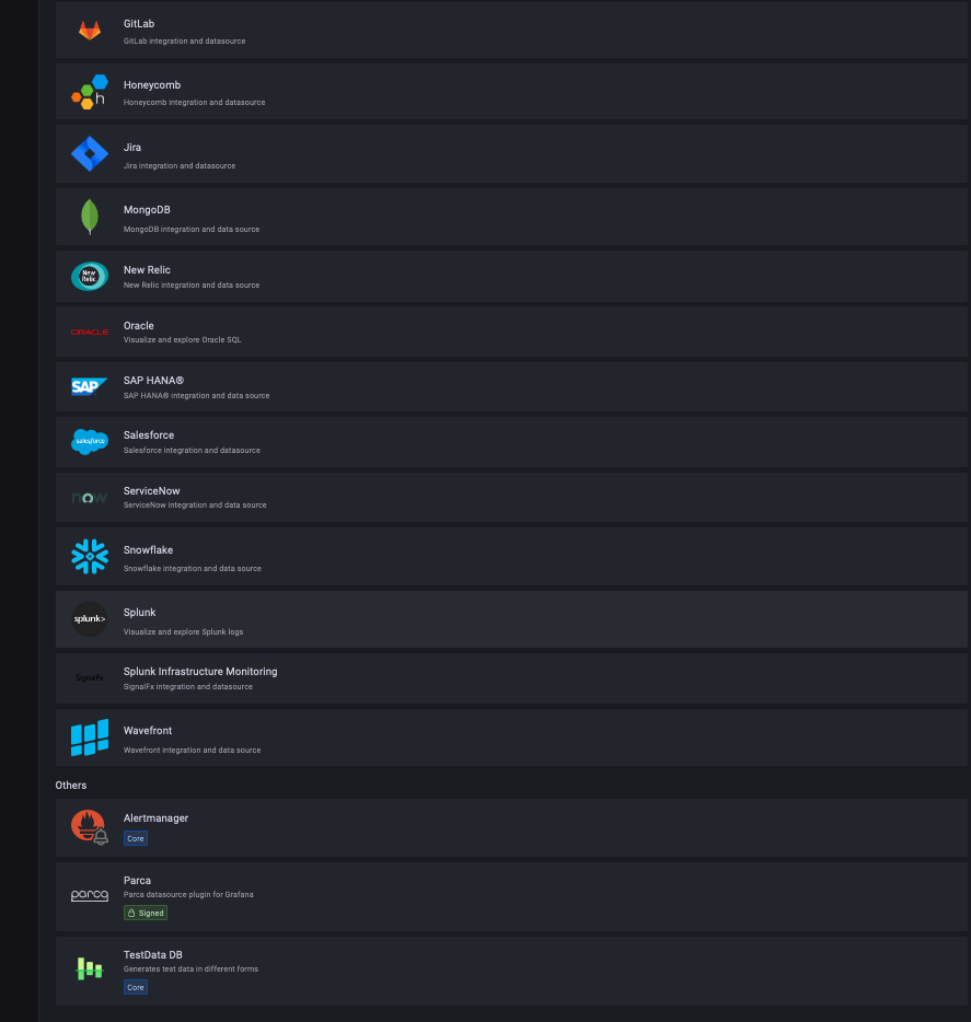 The Latest Version Of Grafana Does Not Have Phlare S Data Source · Issue 58158 · Grafana